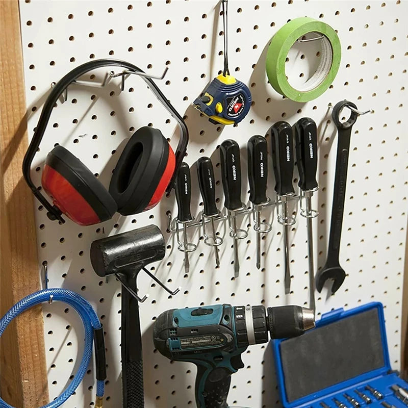 PEGBOARD HOOKS SET 80PCS – Power Tradez